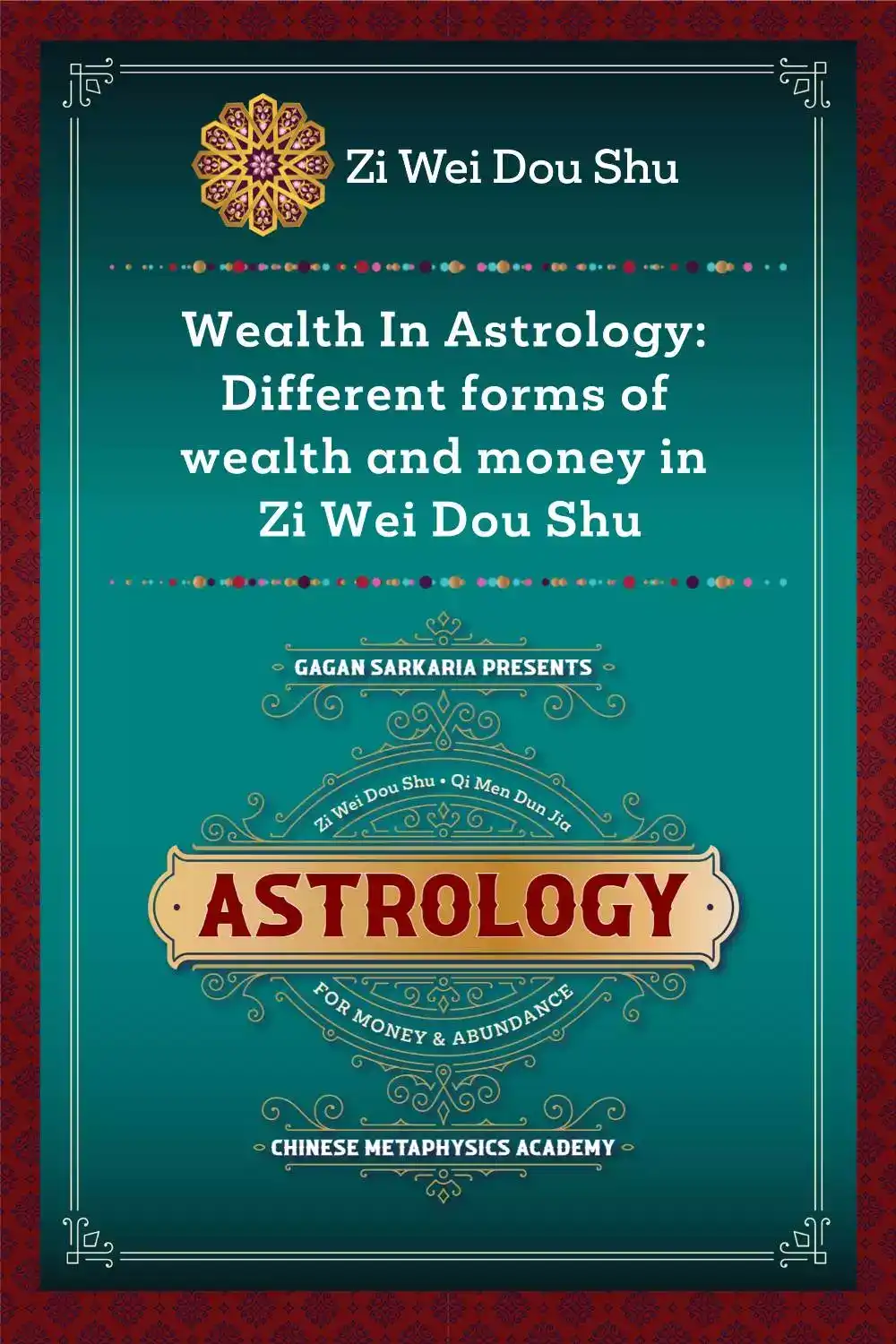 Wealth In Astrology: Different forms of wealth and money in ZWDS